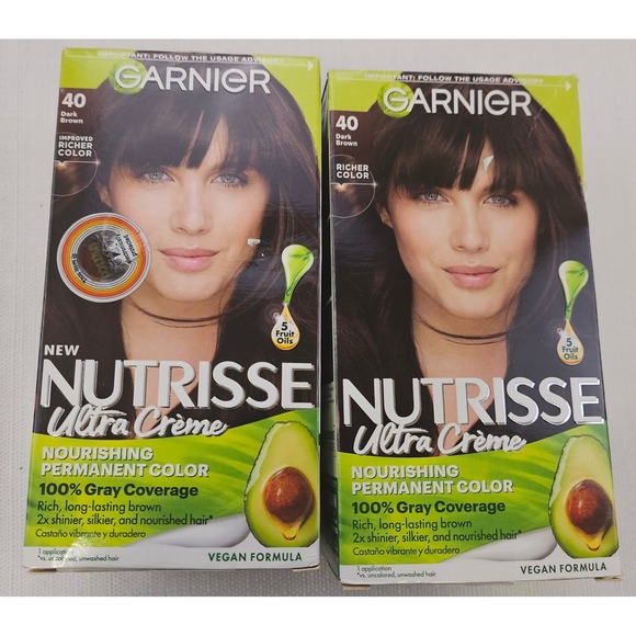 Garnier | Hair | Garnier Nutrisse Ultra Hair Color 4 Dark Brown ...